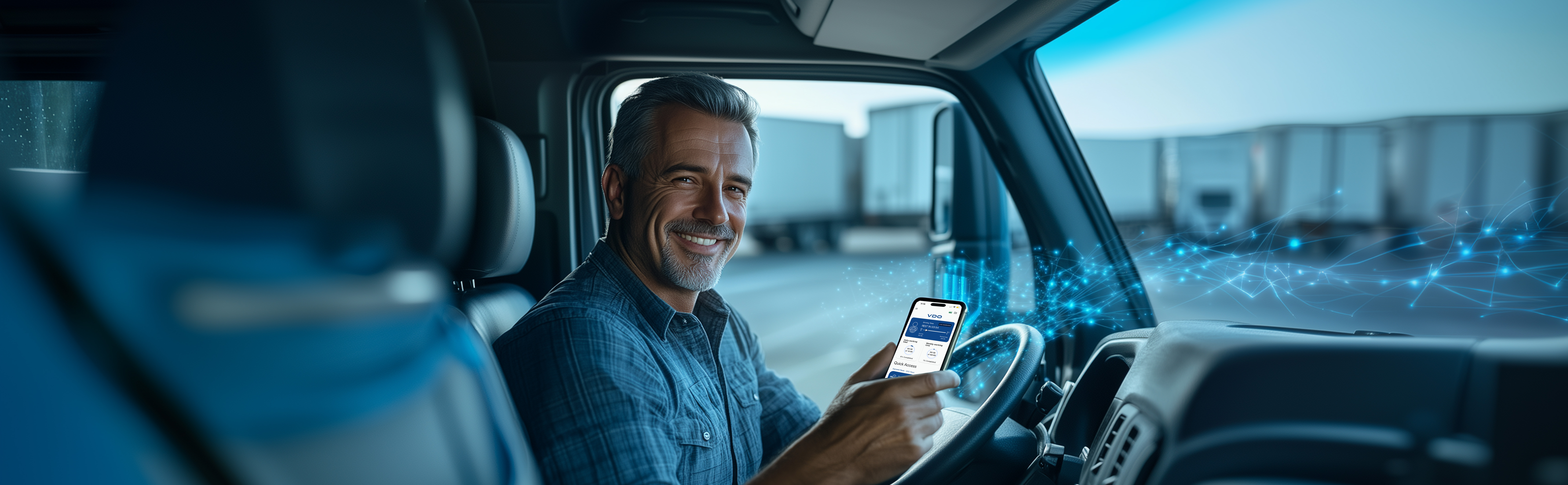 Mobile Fleet Management on the go - Thanks to the VDO Fleet App